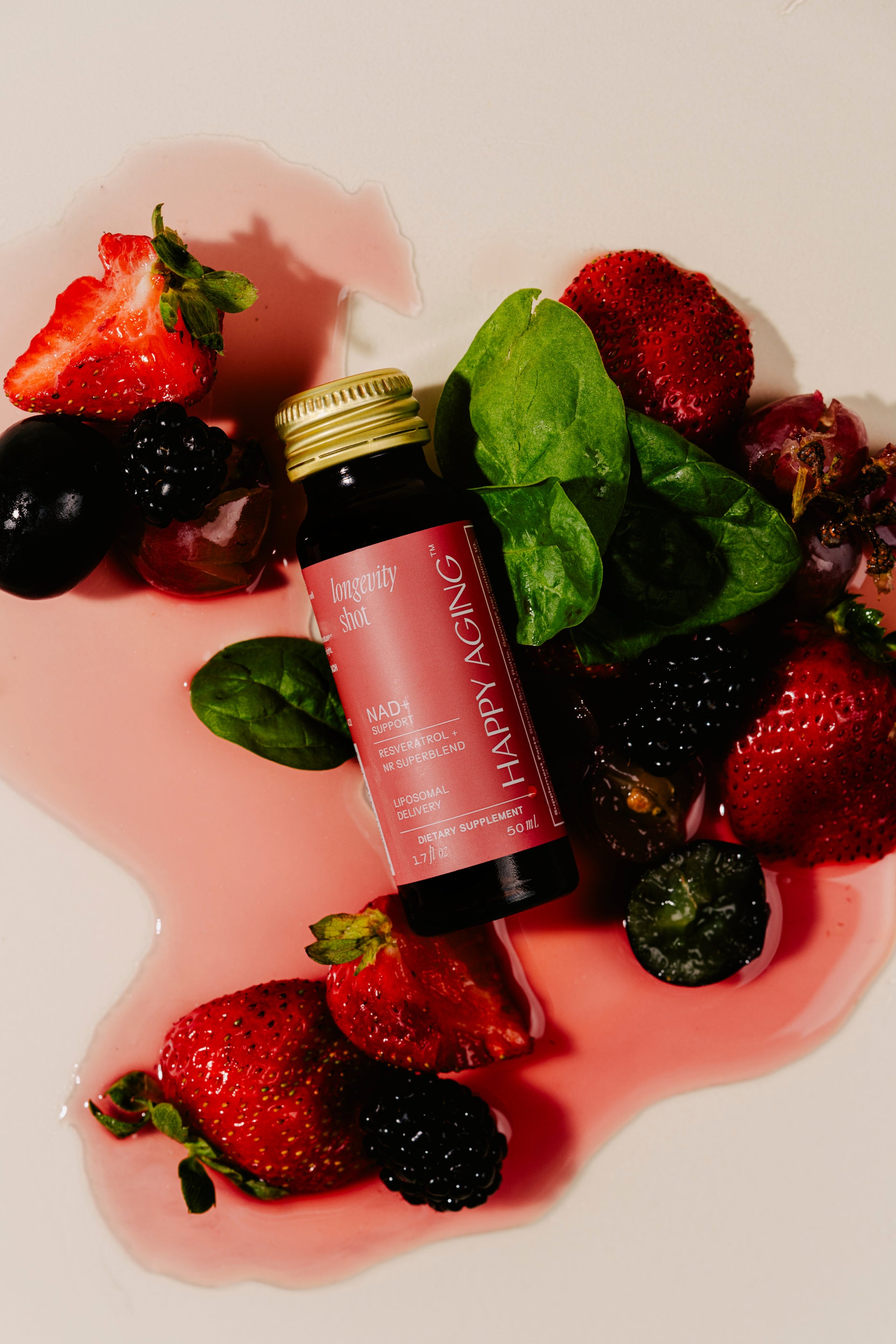 Happy Aging | Unlock Vitality with NAD+ Longevity Shots