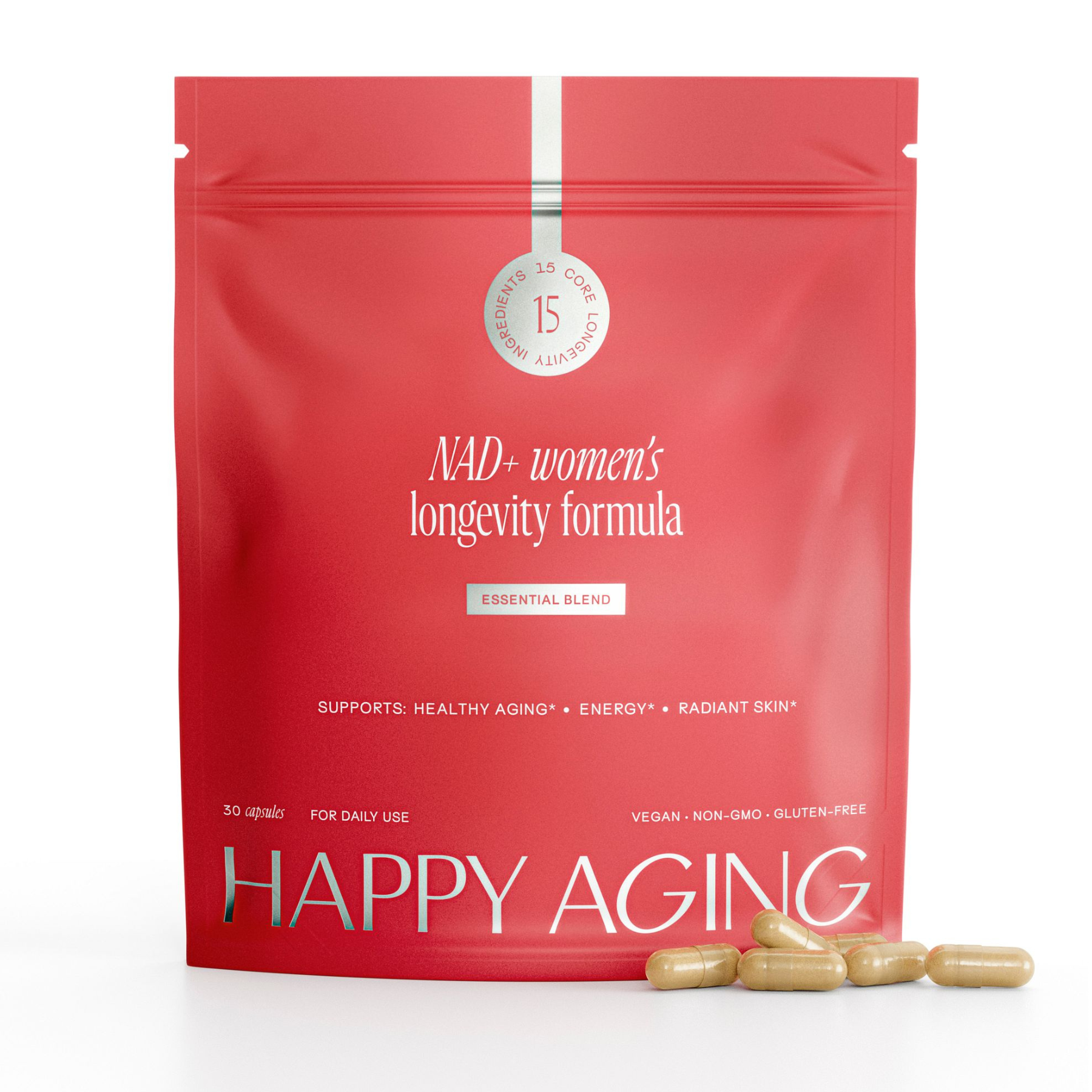 NAD+ Essential Longevity Formula | Happy Aging