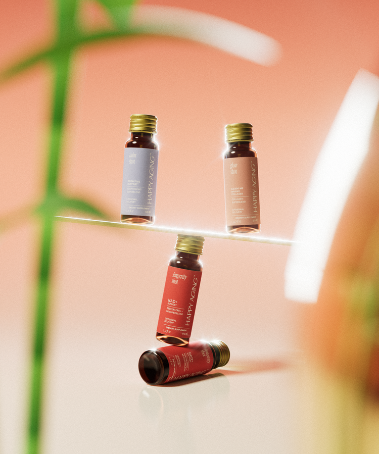 Happy Aging | Unlock Vitality with NAD+ Longevity Shots
